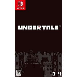 8-4 Fangamer Undertale RPG NINTENDO SWITCH JAPANESE IMPORT REGION FREE
