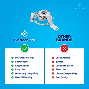 EvertechPRO Refrigerator Cold Control Replacement for Whirlpool 2200859 2200830 2210378 2210379 455664