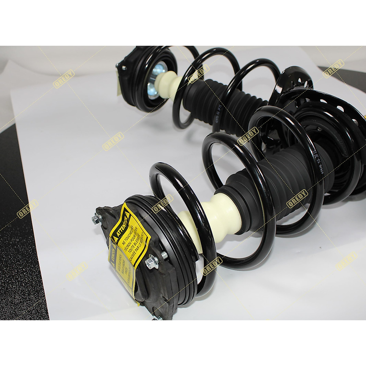 OREDY Front Struts for 2008 2009 2010 2011 2012 Nissan Rogue FWD Only Set of 2 Complete Shock Absorbers w/Coil Spring Assembly - 172609 172608