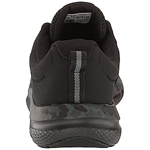 Under Armour Men's Charged Assert 10 Camo Running Shoe, (001) Black/Black/Pitch Gray, 11.5