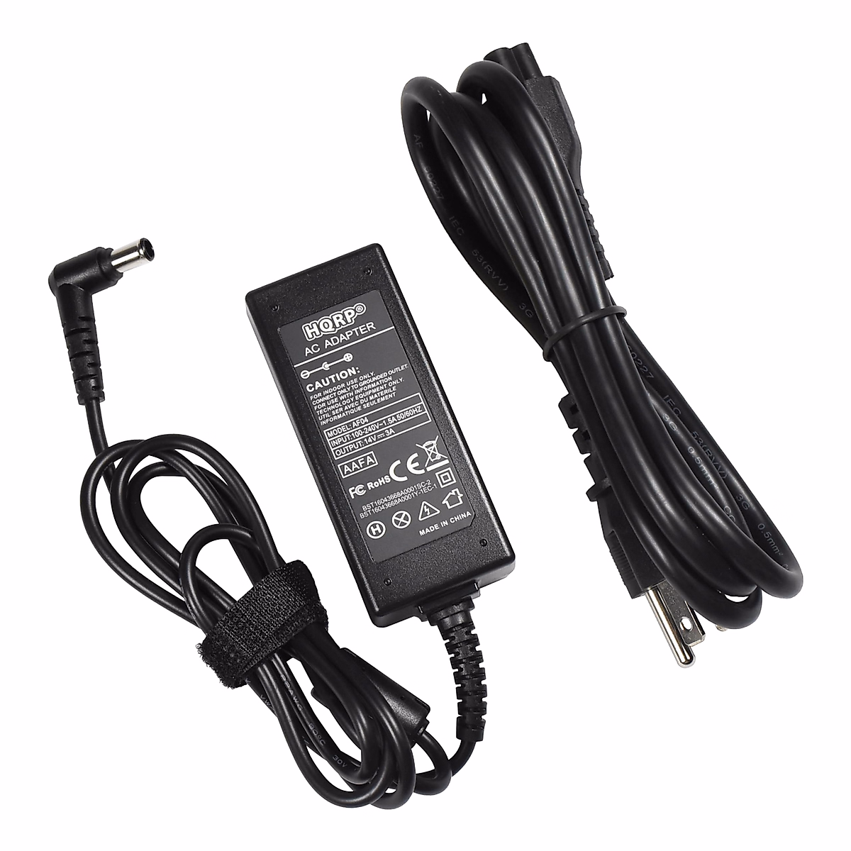 HQRP AC Adapter Compatible with Samsung BN44-00827A HW-J6000 HW-J4000 HW-J6500 HW-J6500R HW-JM4000C HW-JM6000C HW-JM6000 HW-J250 HW-J250/EN HW-J250/ZA Curved Soundbar Power Supply Cord Adaptor