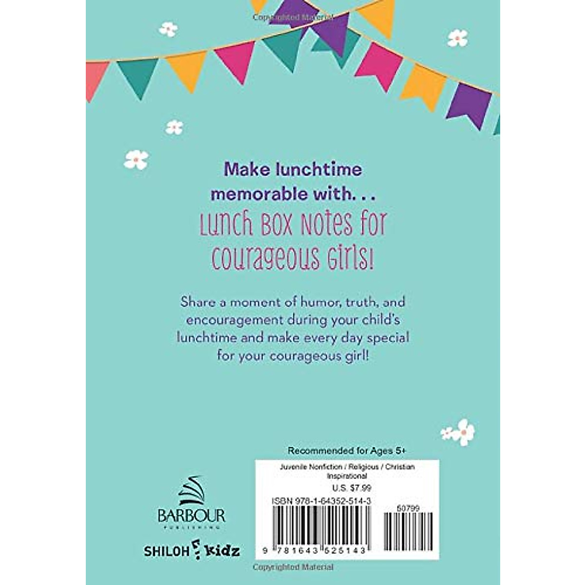 Lunch Box Notes for Courageous Girls