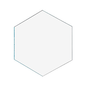 Marketing Holders 10” Hexagon DIY Table 6 Sided Wedding 1/4" Thick, .220 or .236 6MM Birthday Parties Place Card Holders Clear Acrylic Sign Cake Topper Guestbook Alternative Seating Chart Display