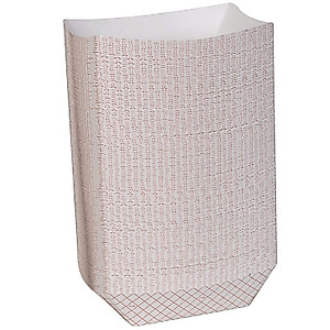 UEG CLUB 3lb Food Paper Tray, Red & White Check, Disposable, Suitable for Serving Fried Chicken, Burgers, Fries, Pasta, Seafood, and Other Similar Food Items