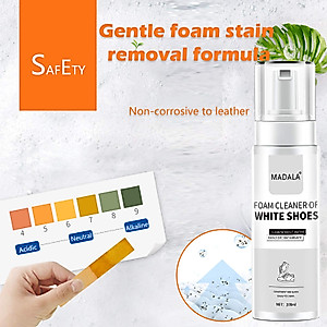 Madala Shoe Cleaner Kit, 7 Oz Sneaker Cleaner, Shoe Cleaning Kit, Shoe Cleaner Sneakers Kit for Leather Shoe, Whites shoes, Nubuck Sneakers, Tennis Shoe, Suede Shoe Cleaner