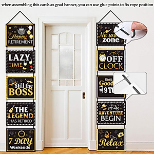 Retirement Party Decorations Happy Retirement Banner The Legend Has Retired Yard Sign Retirement Party Suppliers Hanging Cards Decorating Kit