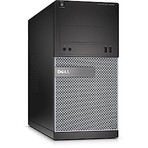 Dell Optiplex 3020 Minitower Desktop PC - Intel Core i3-4130 3.1GHz 8GB 250GB DVD-RW Windows 10 Professional (Renewed)