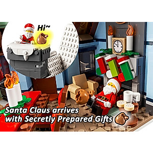 LEGO Icons 10293 Santa's Visit Winter Village Collections (1445 Pieces)