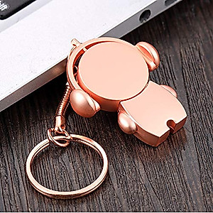 Novelty Cute Cartoon Flash Drive 64GB Thumb Drive Pendrive Unique Jump Drive for Data Storage, File Sharing (Rose-Smile)