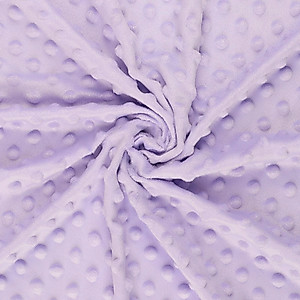 Mook Fabrics Softee Dot Fabric [60 in. Wide] – Lightweight, 100% Polyester Material for Quilting, Apparel, Home Decor | Arts, Crafts & Sewing, Lavender Cut by The Yard