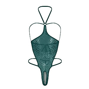 Silk Lingerie for Women for Sex Play Naughty Couples Sex Items for Adult Kinky Slutty Outfits for Women Lace Fishnet Bodystockings Sex Accessories for Adults Couples Sex Products Teddy Bodysuit B371