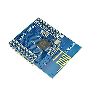 Hailege 2pcs NRF51822 CORE51822 2.4GHz BT4.0 Wireless Bluetooth Module Bluetooth 4.0 Communication Board RF Transceiver Controller Antenna SPI I2C UART