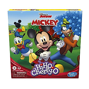 Hasbro Gaming Hi Ho Cherry-O Game Disney Mickey Mouse Clubhouse Edition (Amazon Exclusive)