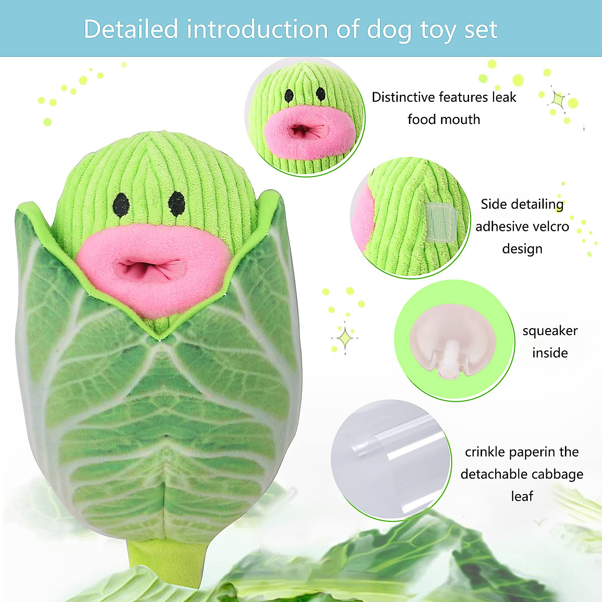 Sysmashing Dog Toys for Aggressive Chewers,8pcs Interaction Toys,tug of war Toys,Hide Food Toys,Indestructible Dog Leash Toys for Small and Medium-Sized Dogs,Safe Materials for Teeth Cleaning