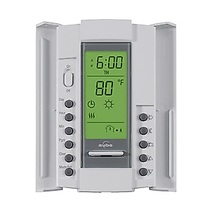 40 sqft Mat Kit, 120V Electric Radiant Floor Heat Heating System w/Aube Programmable Floor Sensing Thermostat