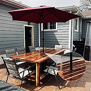 SENENQU 6PCS Patio Table Umbrella Hole Ring Umbrella Cone Wedge Plug Umbrella Stabilizer Sleeve, Silicone Umbrella Thicker Hole Ring Plug for Outdoor Patio Garden Beach Table Umbrella Plug