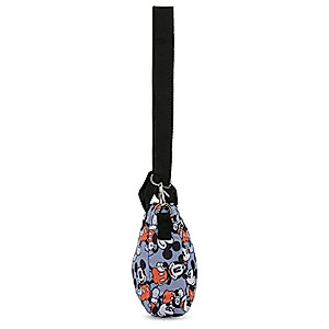 Disney Mickey Mouse Crossbody Tote - Girls, Boys, Teens, Adults - Mickey Mouse 7 Inch Crossbody Allover Mini Tote Bag