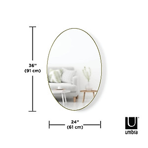 Umbra Hubba Oval Mirror