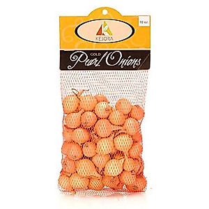 Kejora Fresh Pearl Onions Combination ( Yellow, White and Red ) 3 x 10 oz ( 1 pack per color)