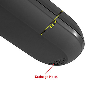 Cosmos Pack of 2 Plastic Travel Case Toothbrush Carrying Case Holder Container Compatible with Oral B Pro and also for Sonicare & Other Toothbrush