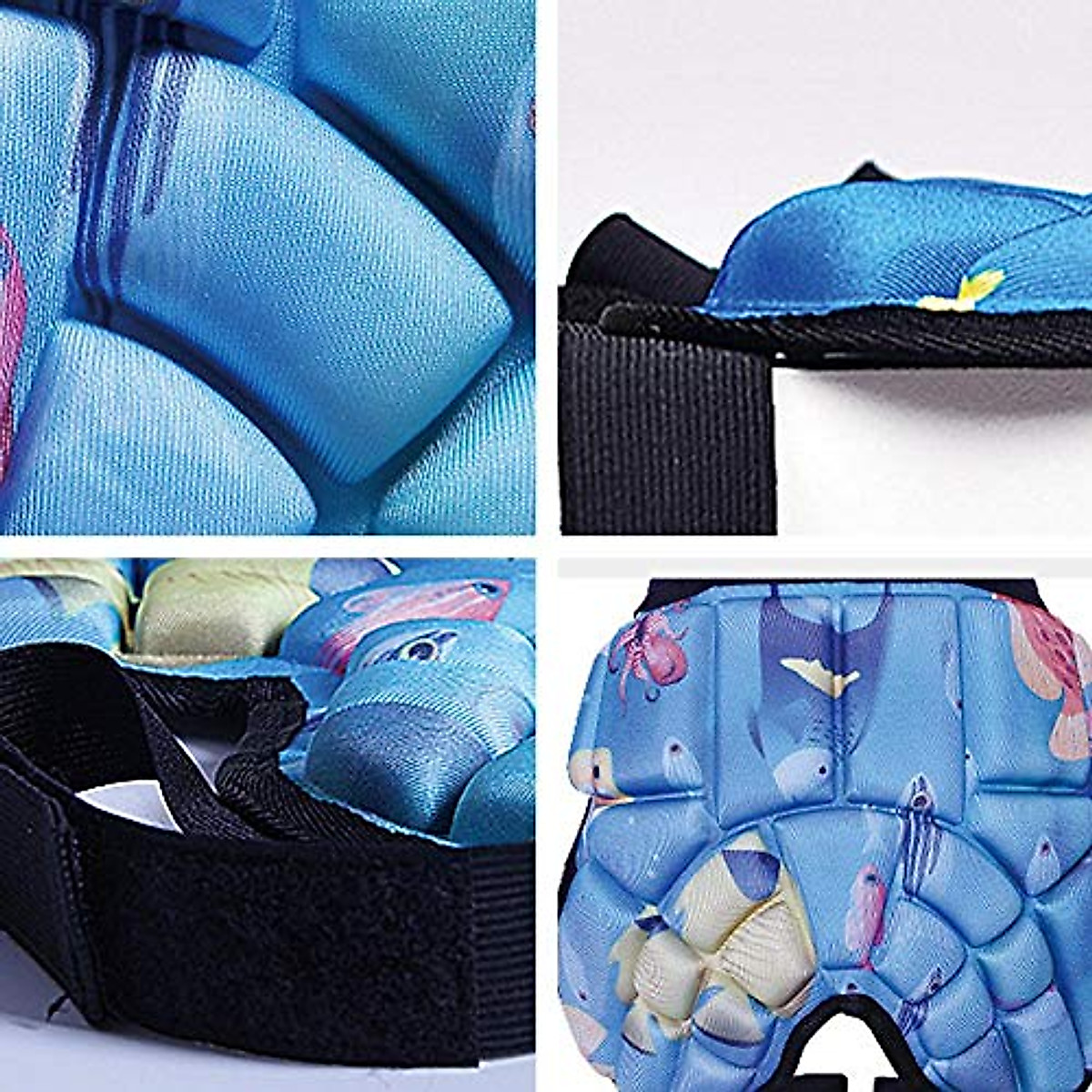 Kids Hip Protection Thickened Sports Shorts Skating Butt Pads Protectors for Children Skating Protective Gear Scooter Ski Butt Pad Adjustable Hip Protection Red