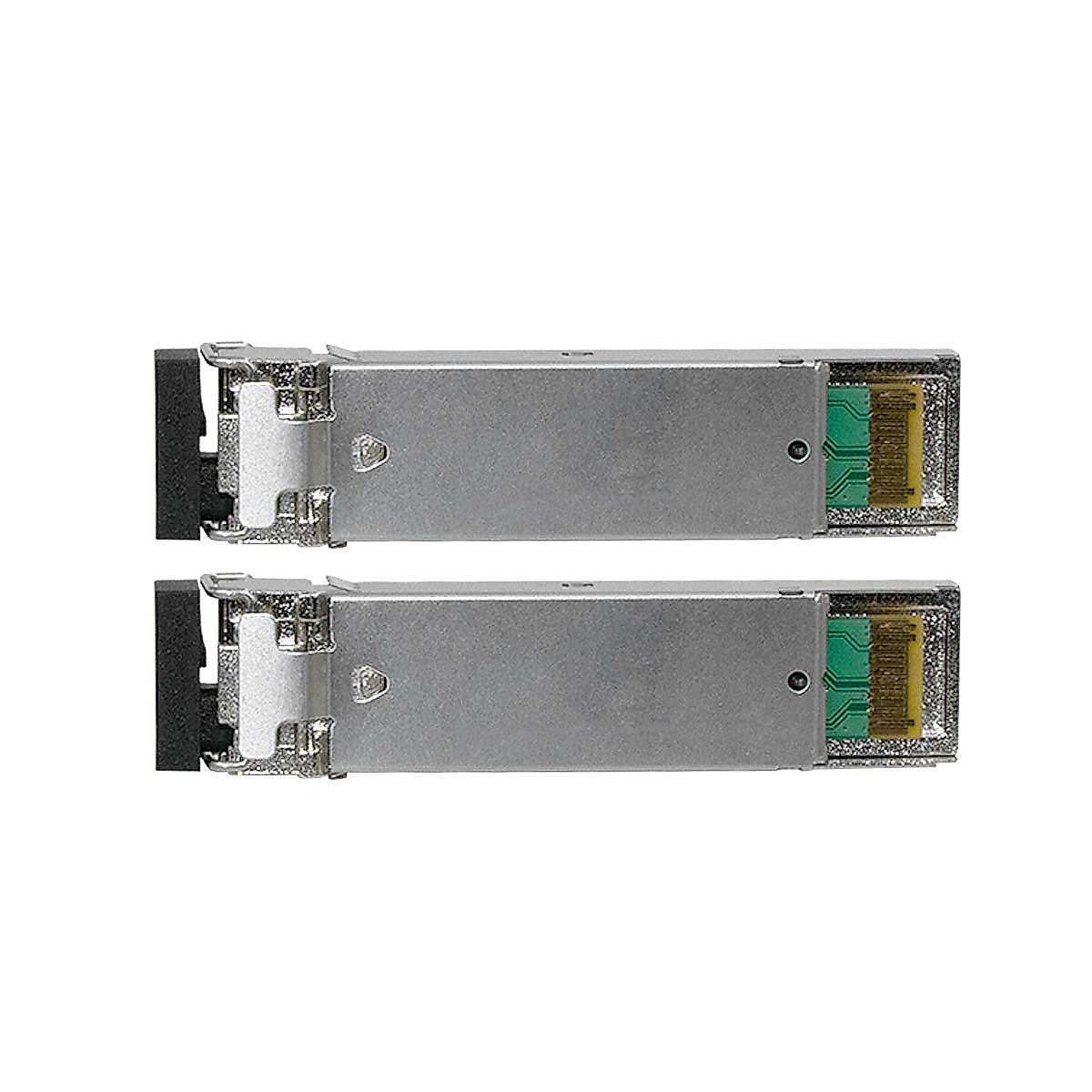 One Pair of 1.25G SFP Bidi Single Fiber Transceiver 1310nm/1550nm SMF LC Connector up to 20 km for Open Switches