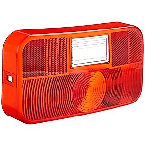 Bargman 30-92-704 Taillight Lens, Red
