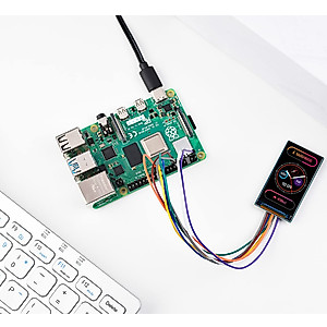 1.9inch LCD Display Module, 170x320 Resolution 262K Colorful IPS Screen Display, SPI Interface, Built-in ST7789V2 Chip, for Raspberry Pi 4B/3B+/3B/2B/Zero/Zero W/Zero 2W/WH,for Arduino, STM32, etc