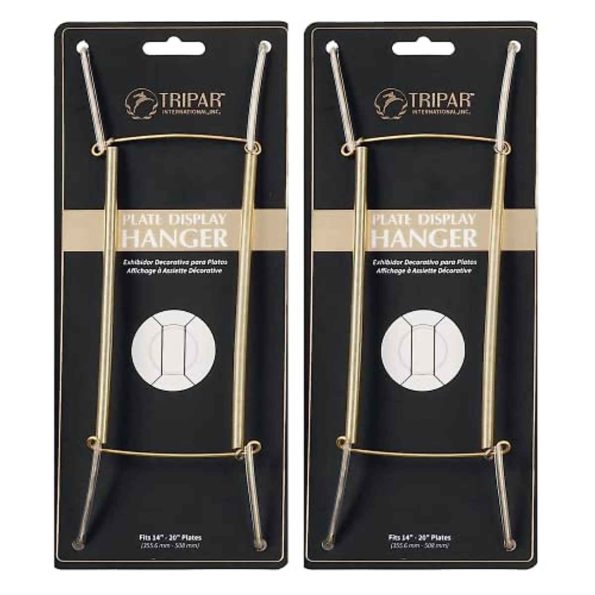 Tripar 14-20-Inch Brass Plate Wire (2 Pack)