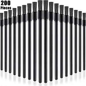 Shappy 200 Pieces Disposable Lip Gloss Brushes Lipstick Wands Applicator Multi-functional Makeup Cosmetic Brush Flat Brush Tools for Women Girls