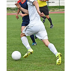 White Athletic Sports Tape - 1.5 Inch x 45 Feet Per Roll - 100 Percent Cotton with Zinc Oxide - Easy Tear Zig Zag Design… (White - 24 Pack)