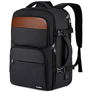 Kuosdaz Travel Laptop Backpack for Men, Bookbags for Men Women, Casual Back Pack with USB Charging Port, Water Resistant Business Work Bag, Casual Daypack Fits 15.6 Inch Laptop, Grey