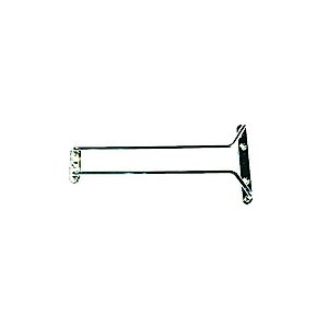Update International (GHC-10) 10" Chrome-Plated Glass Hanger