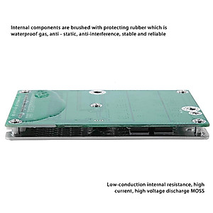 Lithium Battery Board, 17s 60V 50A PCB Li-ion Battery Charging Board with Function