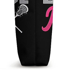 Lacrosse Mom Lax Player Mother Ball Sport Game Stick Goalie Tote Bag