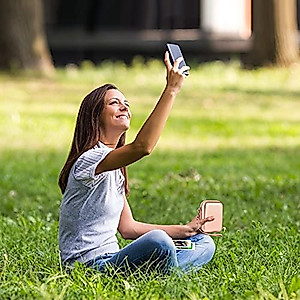 Case Compatible with HP Sprocket Select Portable/ 2nd Edition Instant Photo Printer, Travel Carrying Organizer Holder Fits for Zink Photo Paper, USB Cable and More Accessories(Box Only) - Rose Gold