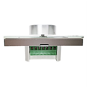 LAZIRO Led Strip Dimmer DC12V-24V 4A 3 Channel Output 12A Rotary Panel Manual Knob Wall Mounted Dim 5050 3528 Single Color Tape Dimming (Color : T1 K Black)