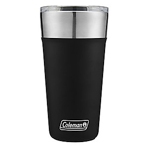 Coleman Insulated Stainless Steel 20oz Brew Tumbler, Black