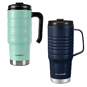 HAUSHOF 24 oz Travel Mug, 2 Pieces