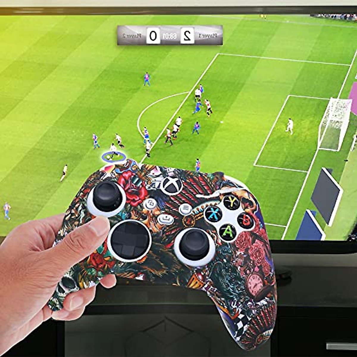 OSALADI Game Controller Case Game Pad Cover Game Handle Protection Case Compatible for Series S/X