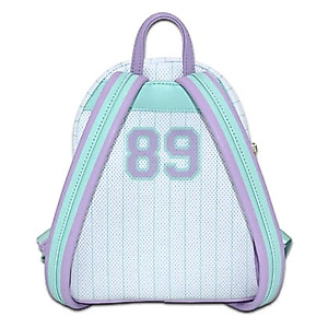 Loungefly GT Exclusive Disney The Little Mermaid Ariel Jersey Mini Backpack White