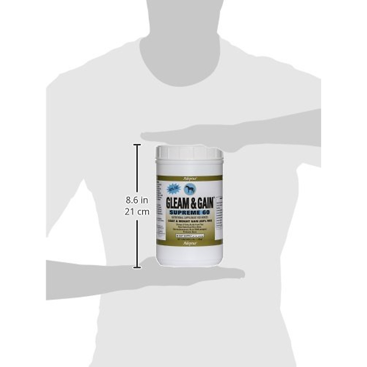 Adeptus Nutrition Gleam and Gain Supreme 60 EQ Joint Supplements, 3 lb./5 x 5 x 9