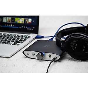 iFi Zen DAC V2 | Desktop Digital Analog Converter with USB 3.0 B Input only/Outputs: 6.3mm Unbalanced / 4.4mm Balanced/RCA - MQA DECODER - Audio System Upgrade (Unit only)