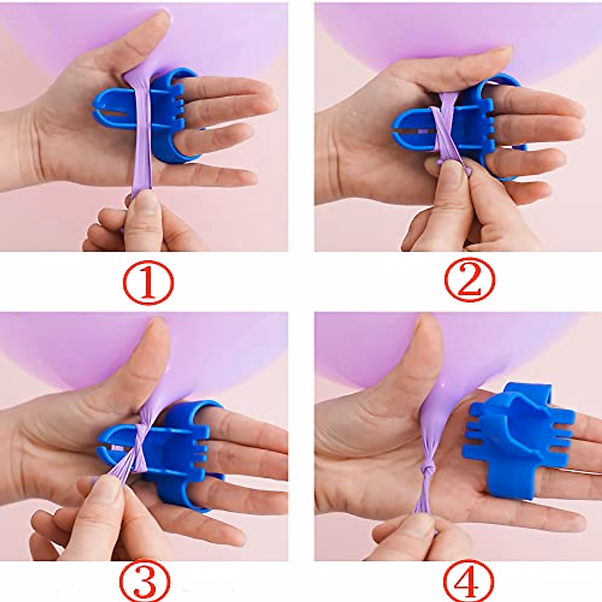 AUGURO balloon column kit set of 2 metal adjustable balloon stand 8ft balloon tower stand kit with base Decorations for Baby Shower Graduation Birthday Wedding Party