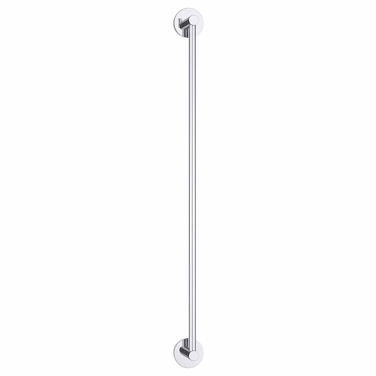Grohe 40366001 Essentials Metal 26.38-in. Towel-Bar, 25', Starlight Chrome