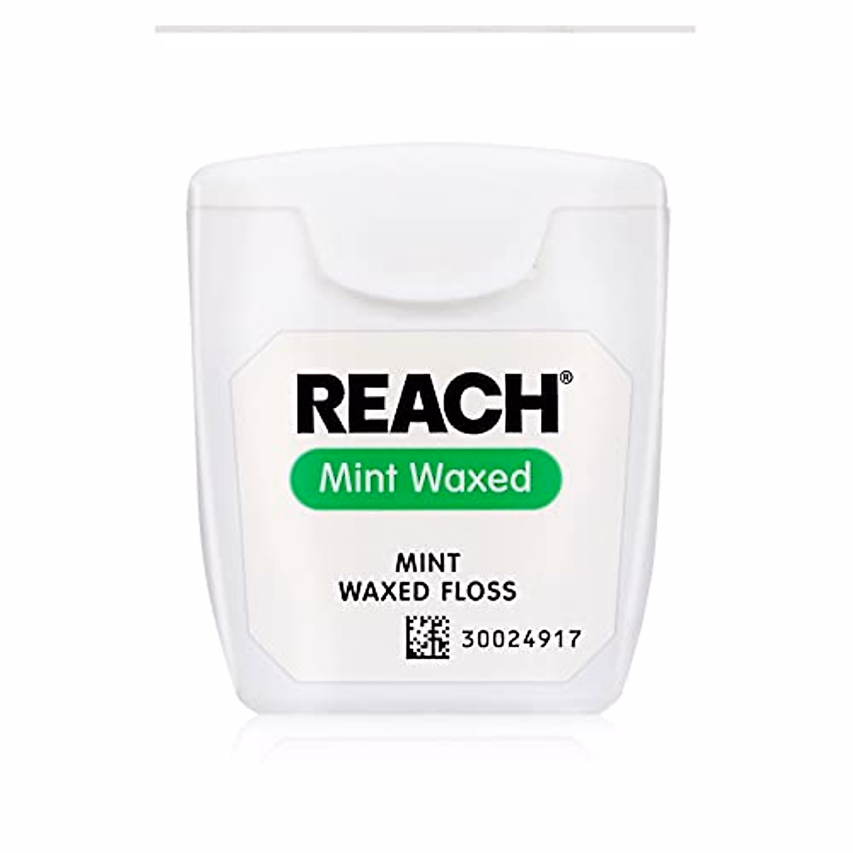 Reach Waxed Dental Floss | Effective Plaque Removal, Extra Wide Cleaning Surface | Shred Resistance & Tension, Slides Smoothly & Easily , PFAS FREE | Mint Flavored, 55 Yards, 1 Pack