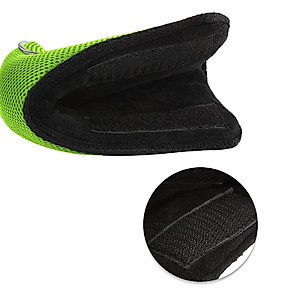 Andux Blade Putter Golf Head Cover + 4pcs/Pack Long Neck Hybrid Covers