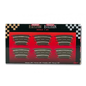 Carrera 20577 Curve 1/30, 6 Pieces - Digital 124/132 and Analog.