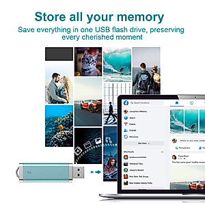 KEXIN 3 Pack 64GB Flash Drive USB Drive Thumb Drive 64 GB USB Flash Drive Jump Drive 64G Flash Drives Photo Memory Stick Pen Drive Zip Drive Pink Yellow Blue