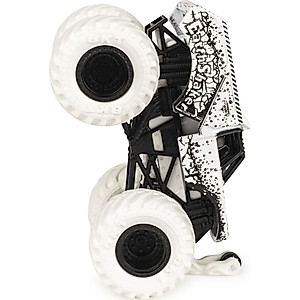 Monster Jam 2021 Spin Master 1:64 Diecast Monster Truck with Wheelie Bar: Max Contrast Earth Shaker